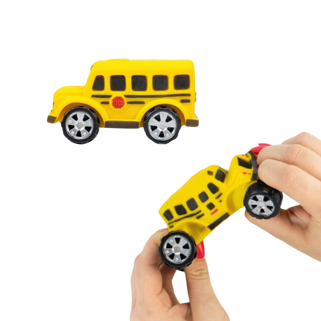 Keycraft Stretch Wheels Sensory School Bus – The Store Before Time