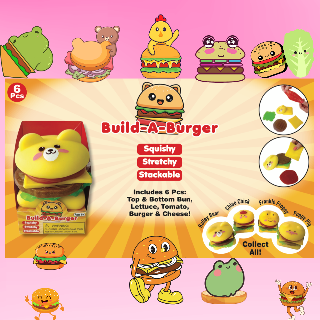 Build-A-Burger Squishy – The Store Before Time