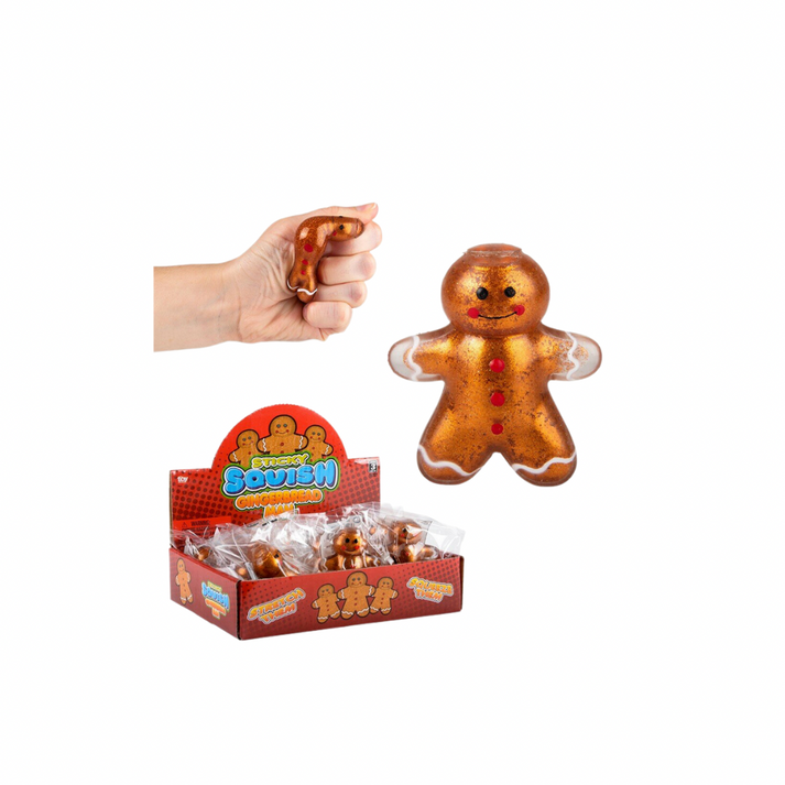 2.25" Squish Sticky Gingerbread Man – The Store Before Time