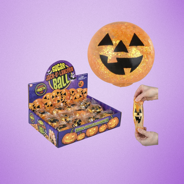 2.4" Pumpkin Squeezy Sugar Ball – The Store Before Time