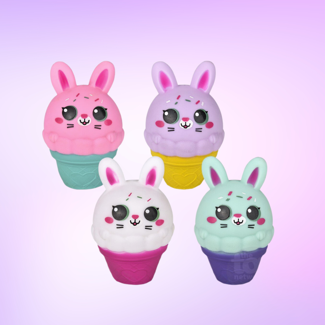 Ice Cream Squishy Bunny – The Store Before Time