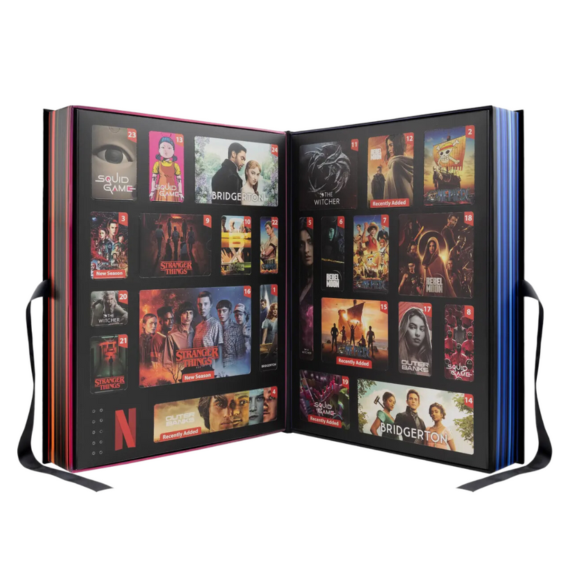 Official Netflix Gift Box 2024 Holiday Advent Calendar – The Store ...