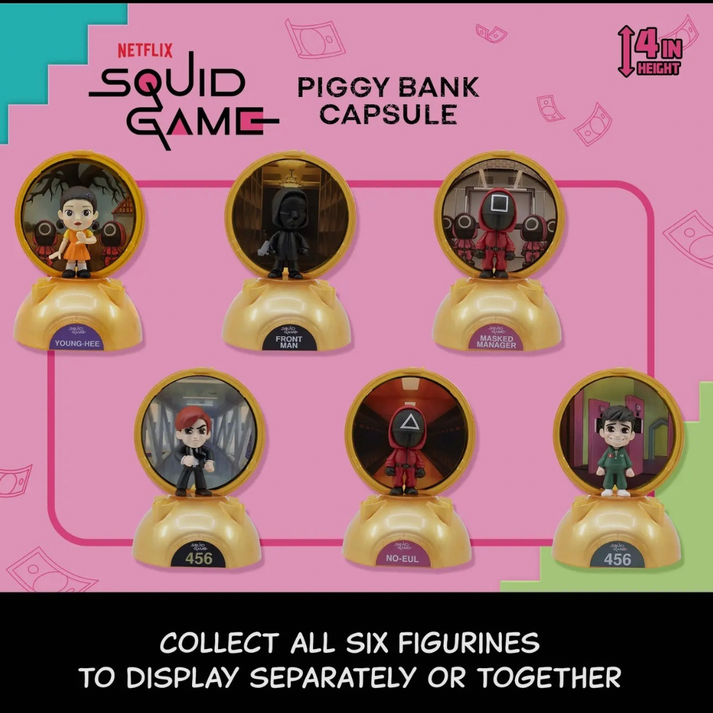 Squid Game Piggy Bank Capsule Blind Box Mystery Capsule – The Store ...