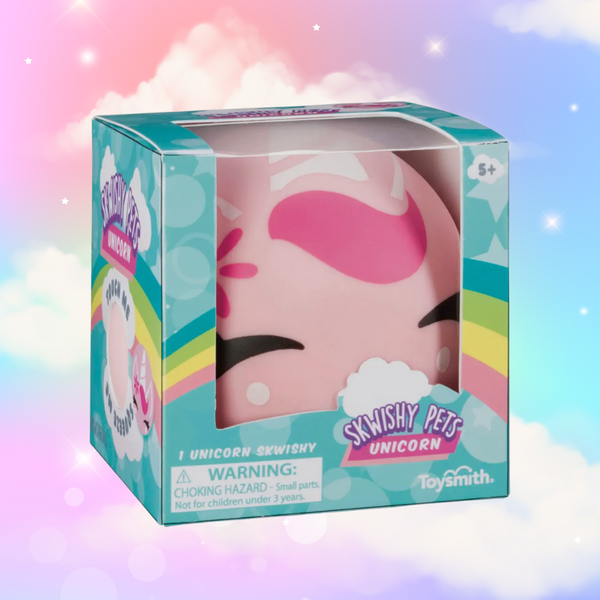 Skwishy Pet Unicorn, Stretch and Squish, Soft Ball – The Store Before Time