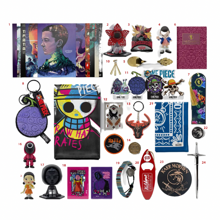 Official Netflix Gift Box 2024 Holiday Advent Calendar – The Store ...