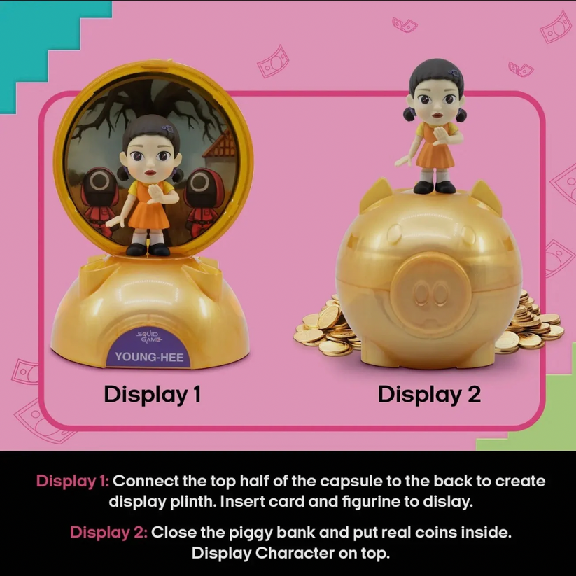 Squid Game Piggy Bank Capsule Blind Box Mystery Capsule – The Store ...